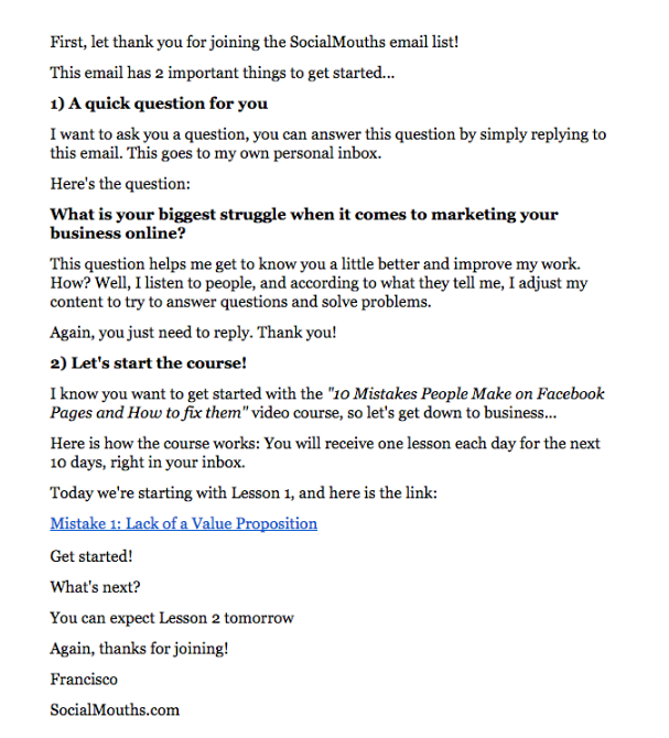 5 Best Practices & Examples For Great Welcome Emails